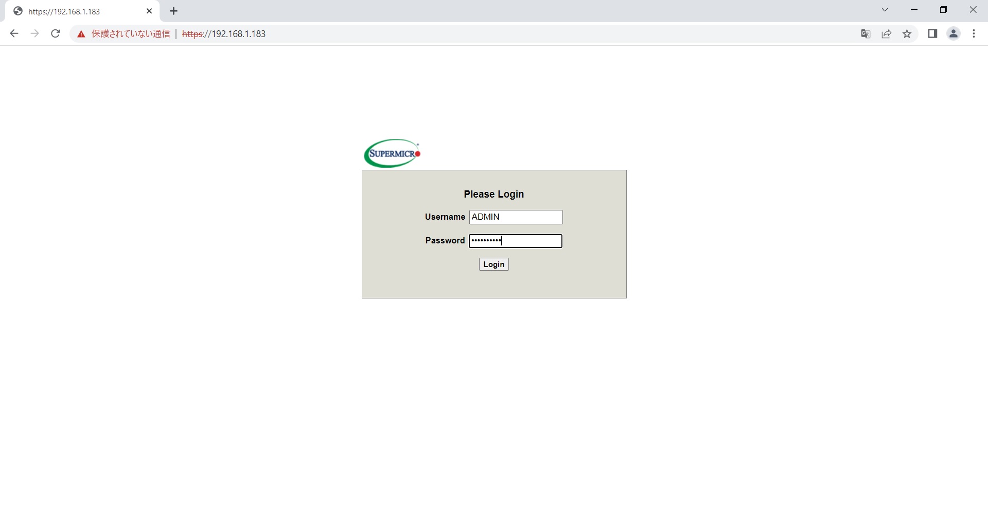 IPMI管理の設定方法について – テガラ株式会社 サポートサイト